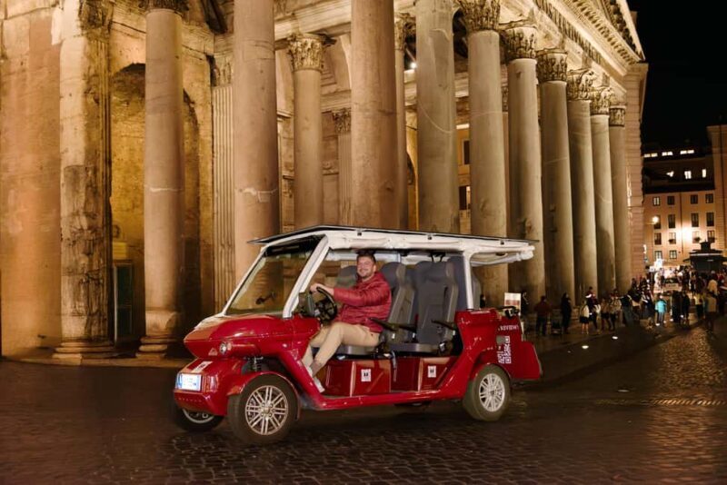 Golf Cart Tour: Express Highlights of Rome by Night - Why Traveling by Golf Cart Is a Smart Choice