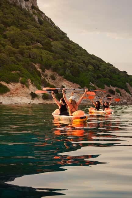 Golfo Aranci: traditional or transparent kayaks, dolphins, and aperitifs - The Sum Up