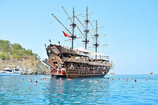 GONSTER : Luxury Pirate Boat Trip Lunch & Soft Drinks & Transfer - Key Points