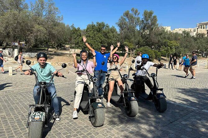 GoPro Adventure Tour in Acropolis area by E-Scooter - Key Points