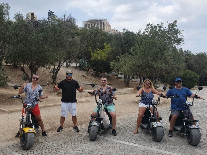 GoPro Adventure Tour in Acropolis area by E-Scooter - The Practical Side: What It Means for You