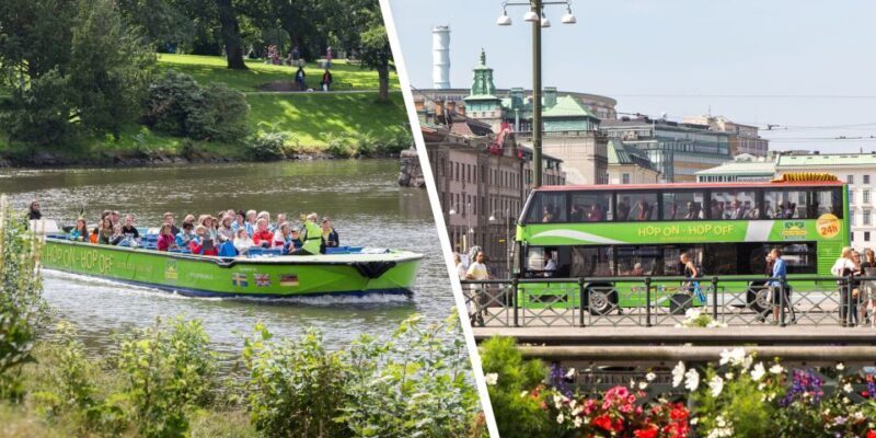 Gothenburg: 24 Hour Hop OnHop Off Bus and Boat Tour - The Itinerary: What You’ll See & Do