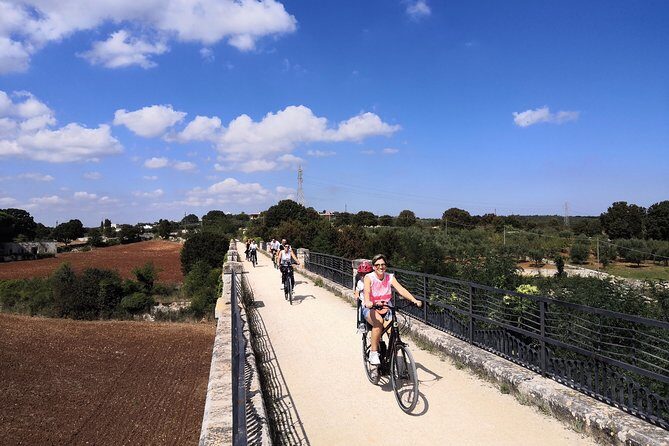 GPS tour with E-Bike on cycleroute of acqueduct Pugliese with wine tasting directly in vineyards - Final Word