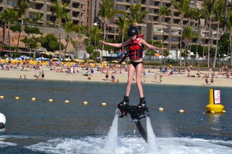 Gran Canaria: Flyboard Session at Anfi Beach - The Value of the Experience