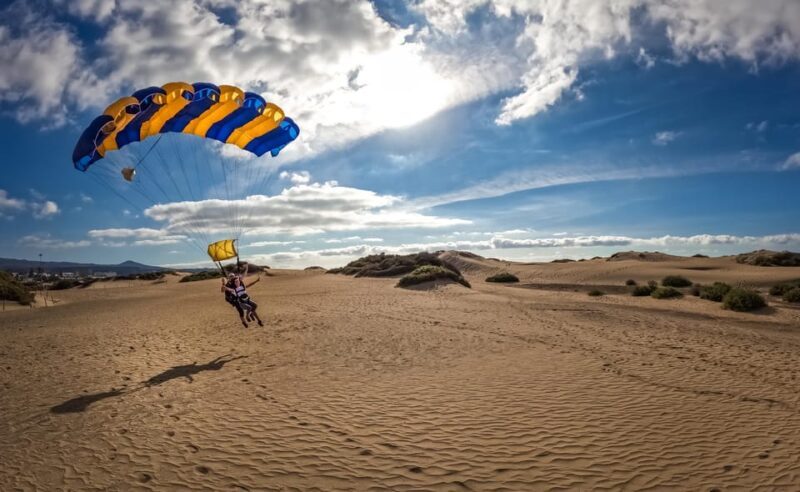 Gran Canaria : Skydiving over Maspalomas Dunes - Landing and Post-Jump: Celebrating Your Achievement