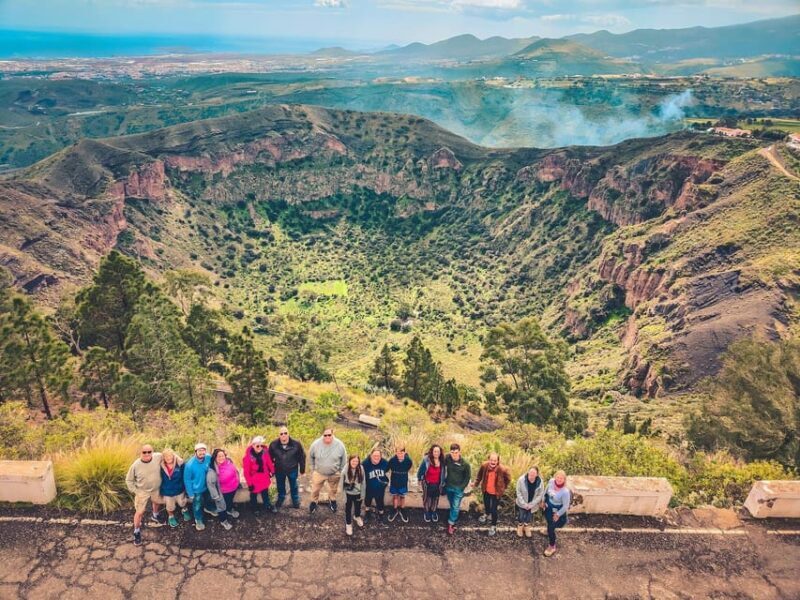 Gran Canaria: Volcano Sunset Tour and Local Food Tasting - Sunset from Pico de Las Nieves