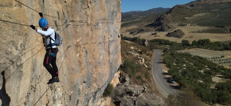 Granada: Via Ferrata Moclín with Transfers - Key Points