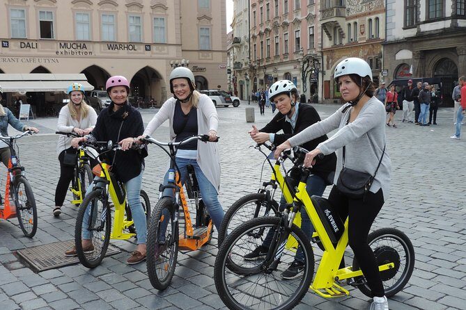 Grand City Tour of Prague on Cruiser e-Bikes or e-Scooters - The Sum Up