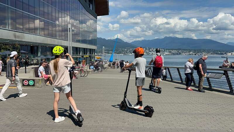 Great Vancouver EUC & E-scooters loop tour - Key Points
