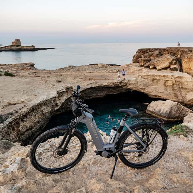 Grotta della Poesia, Torre dell'Orso, and Sant'Andrea: Self-guided Bike Tour - Key Points  