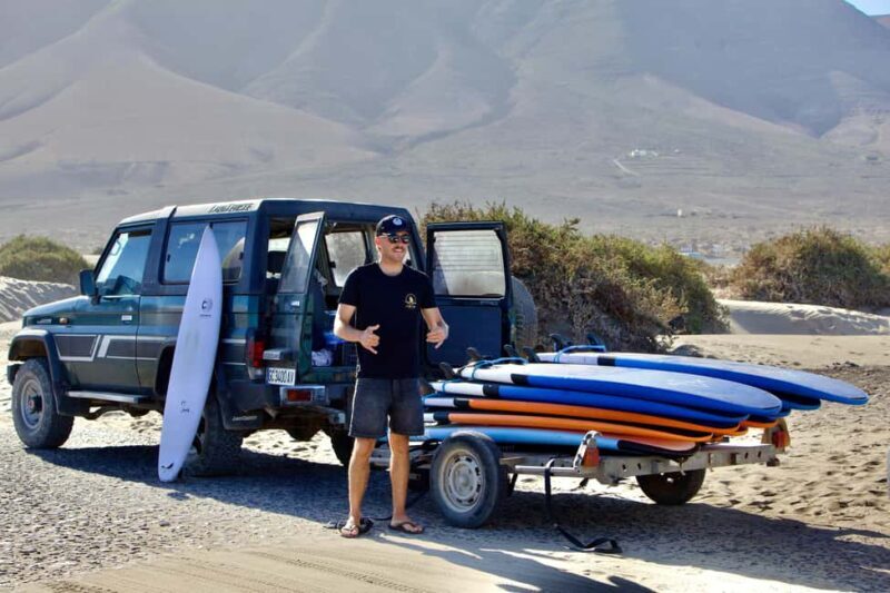 Group surf lessons in Lanzarote, learn with a local team - What makes this surf experience special?