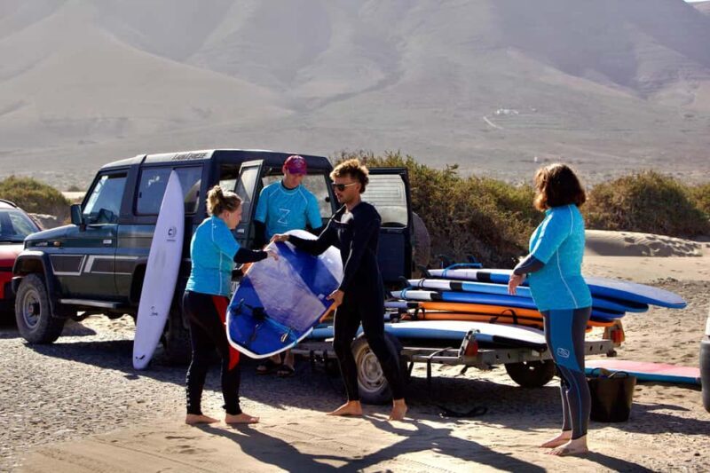 Group surf lessons in Lanzarote, learn with a local team - The itinerary: What to expect during your 2-hour lesson