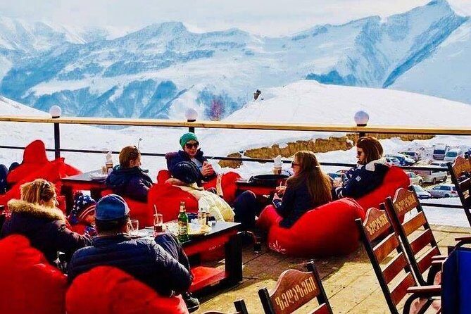 Gudauri ski tour (Group Tour) - The Scenic Journey Begins: Zhinvali Water Reservoir