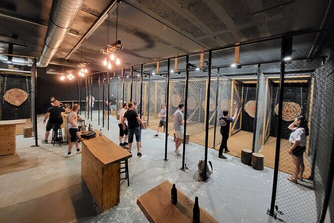 Guided Axe Throwing Experience in Frankfurt Altstadt - The Experience Itself