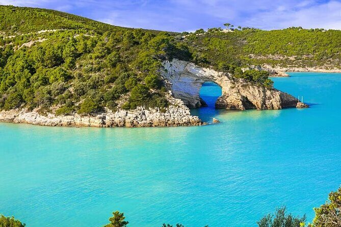 Guided Boat Tour Costa Del Gargano Caves Bays Tradition - First Stop: Trabucchi Bay