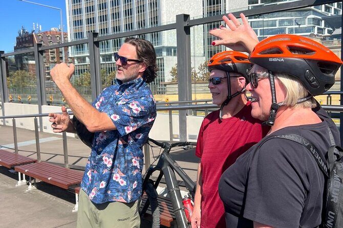 Guided Electric Bike Tour of Sydney with Bluetooth helmets - The Guide and Experience
