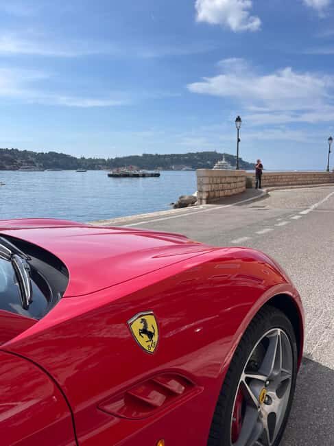 Guided Ferrari Tour: Monaco & Èze from Villefranche sur mer - The Vehicle and Guide Experience
