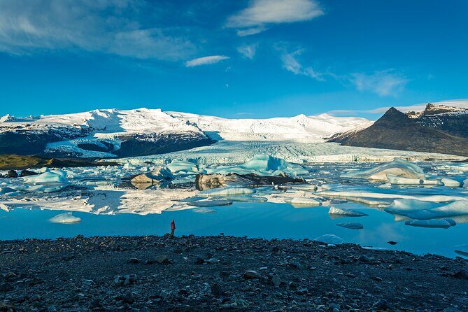 Guided Glacier Lagoon and Diamond Beach Day Trip from Reykjavik - Key Points
