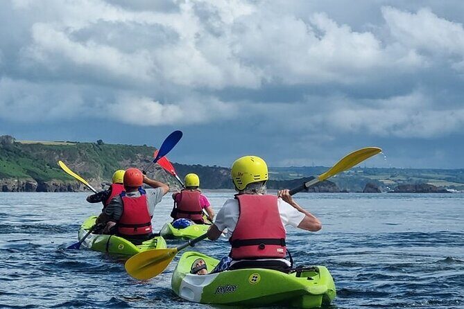 Guided kayaking trip exploring the secrets of the Tenby coastline - The Sum Up