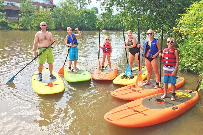 Guided Paddleboard Tour Through Asheville's River Arts District - An In-Depth Look at the Asheville Paddleboard Tour