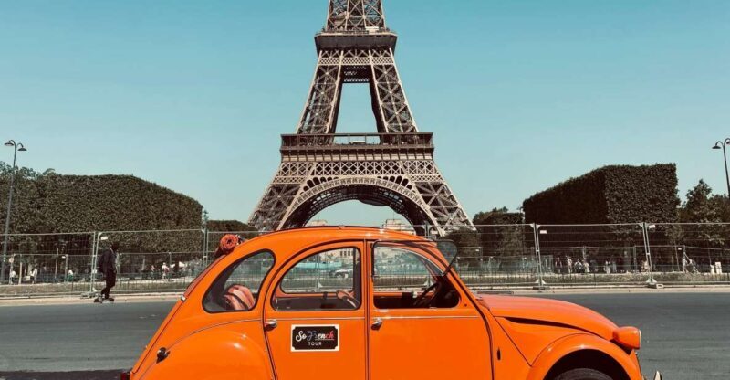 Guided Tour of Paris in Citroën 2CV - Key Points