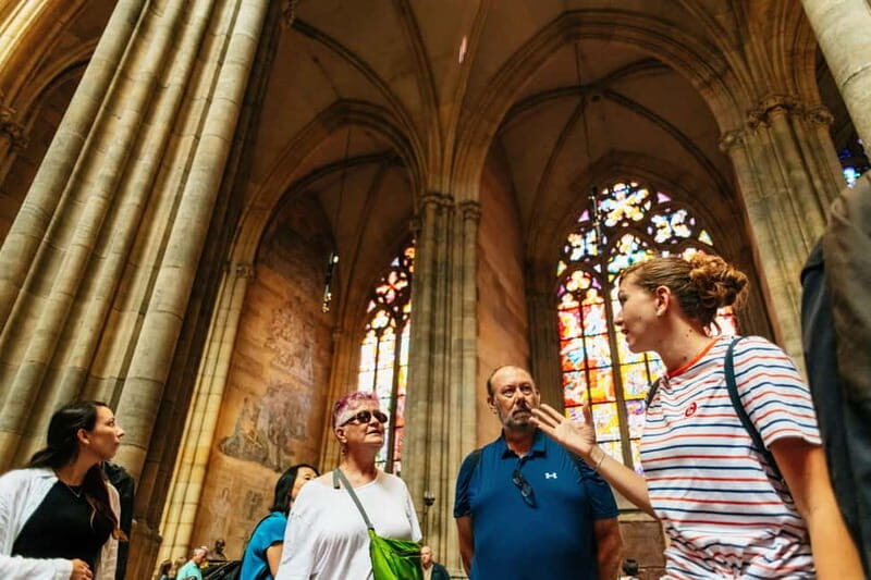 Guided Tour of Prague Castle with Ticket and Transport - Key Points