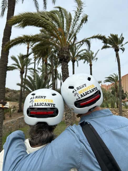 Guided Tour on an Electric Scooter / Step - Key Points