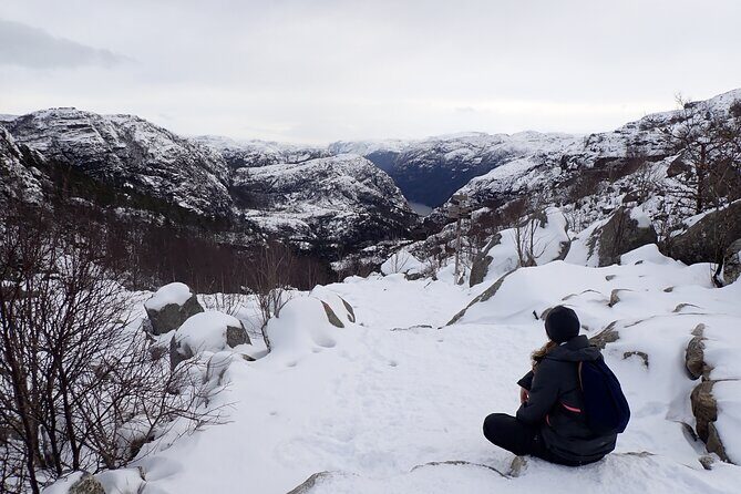Guided winter hike to Pulpit Rock Preikestolen - The Lysefjord and Other Highlights