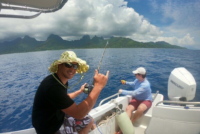 Half-day Big Fishing in Moorea on shared tour - FAQ