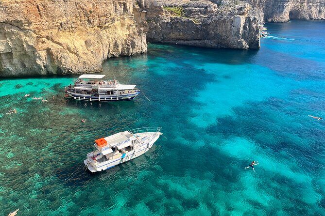Half day Cruise - Comino, Gozo, Blue & Crystal Lagoon, and Caves - What Could Be Better?