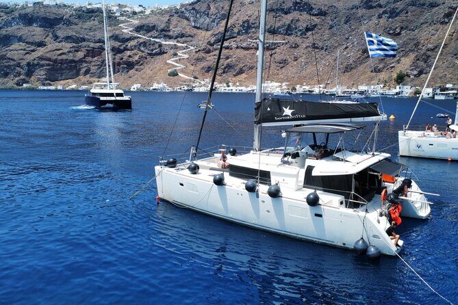 Half Day Premium Catamaran Cruise in Santorini including Oia - Practical Details and Value