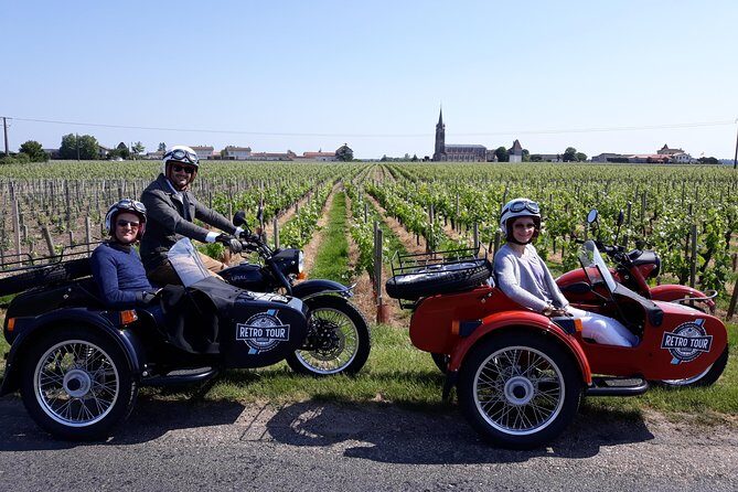 Half-day private tour in Saint-Emilion in a sidecar - The Sidecar Experience: Riding in Style