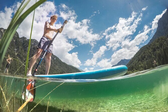 Half Day Stand-up Paddle Boarding (SUP) trip on Lake Predil - What to Expect on the Paddleboarding Trip