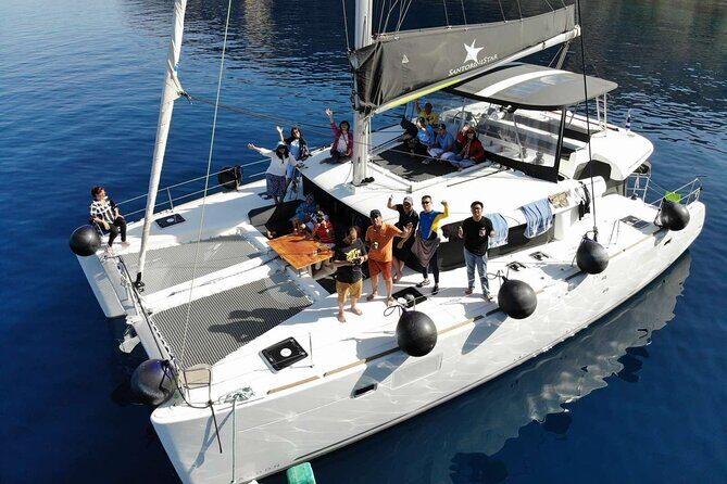 Half-Day Tailor-made Private Catamaran Cruise in Santorini - Highlights & Special Moments 