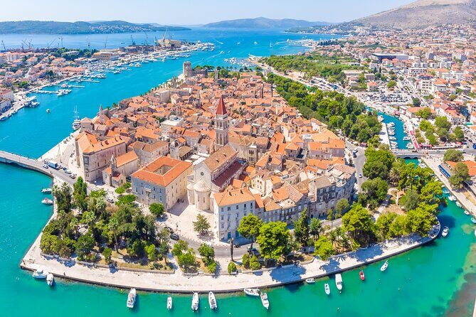 Half Day Tour: Blue Lagoon, UNESCO Town of Trogir, island Ciovo - Laganini Beach Club: The Perfect Chill Spot