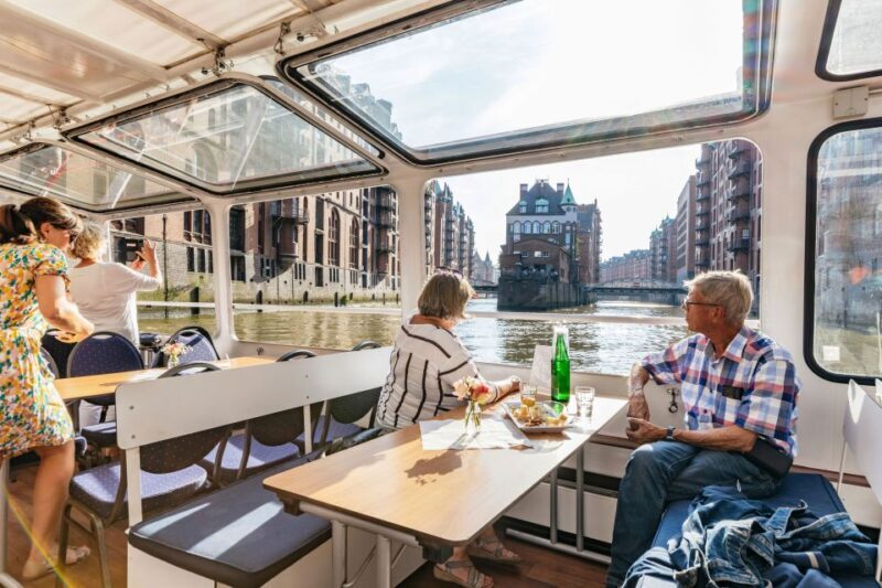 Hamburg: Harbor Cruise with Wine and Cheese - A Relaxed and Authentic Harbour Experience