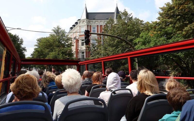Hamburg: Line C Sightseeing Hop-On Hop-Off Bus Tour - Key Points