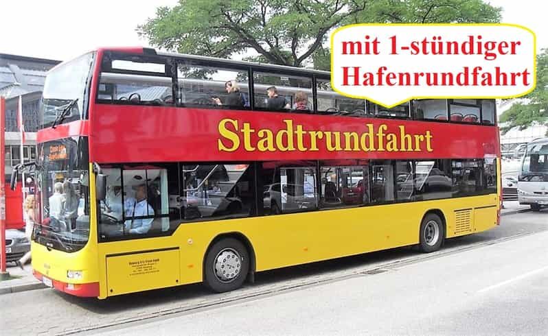 Hamburg: Line C Sightseeing Tour Hop On Hop Off and Harbor Cruise - Key Points