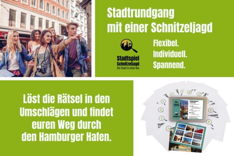 Hamburg: Scavenger Hunt Self-Guided Tour around the port - What’s Included & What’s Not