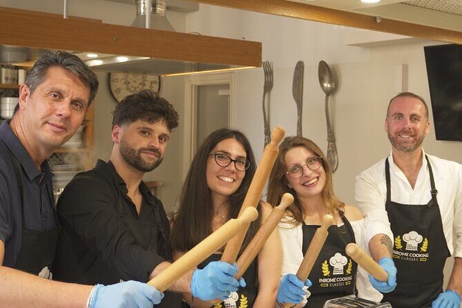 Hands - on Pasta Making and Gelato Class - Authentic Italian Cooking in Rome: Hands-on Pasta Making and Gelato Class