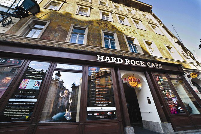 Hard Rock Cafe Prague with Set Lunch or Dinner - How to Access and Timing