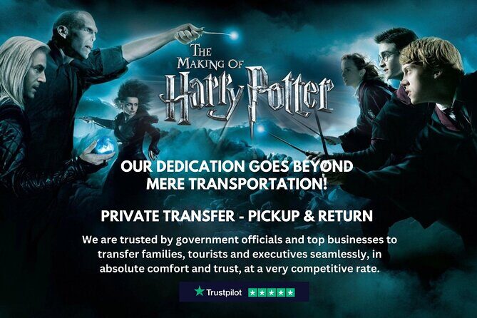 Harry Potter Tour of Warner Bros Studio Transfer - Pickup Return - Key Points