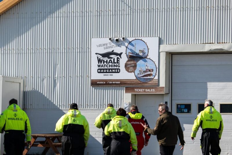 Hauganes: Whale Watching North Iceland - Refreshments: Warm Comforts at Sea