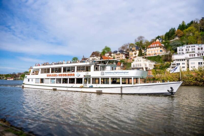 Heidelberg: Neckar River Sightseeing Boat Tour with Drink - Key Points