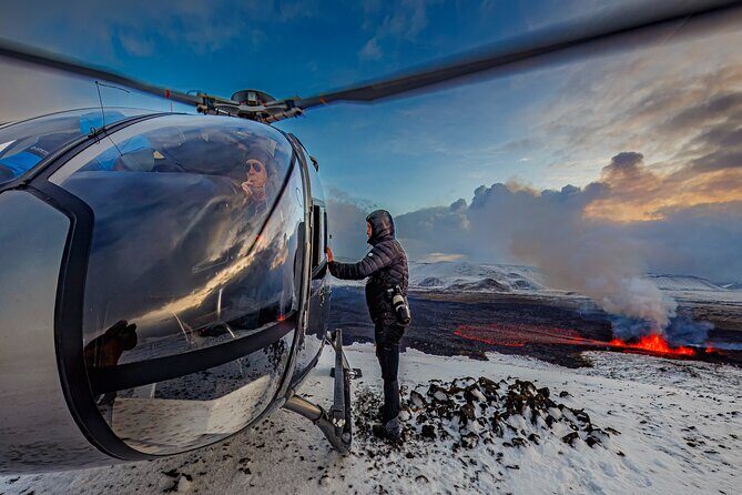 Helicopter Tour Over Icelands Reykjanes Volcano Eruption Site - Introduction