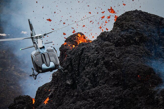 Helicopter Tour Over Icelands Reykjanes Volcano Eruption Site - The Itinerary in Detail