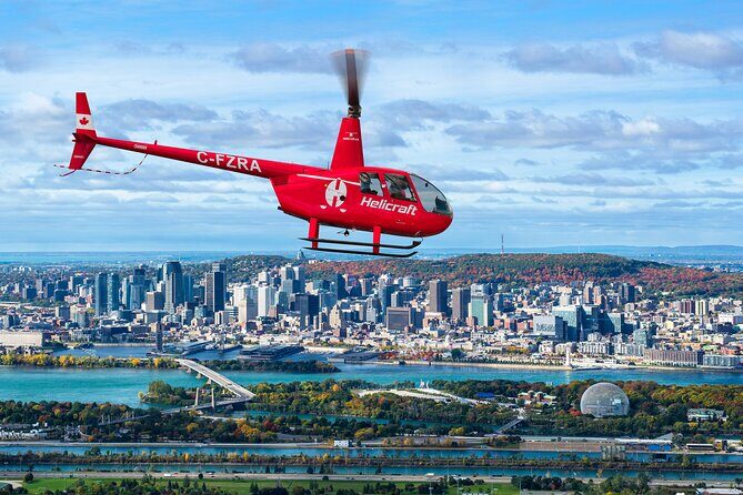 Helicopter Tour Over Montreal - Discover Montreal from Above: An In-Depth Look