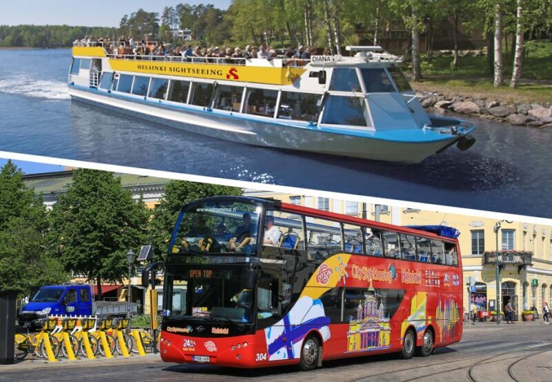 Helsinki: 48-Hour Bus & Boat Combo Tour - Key Points