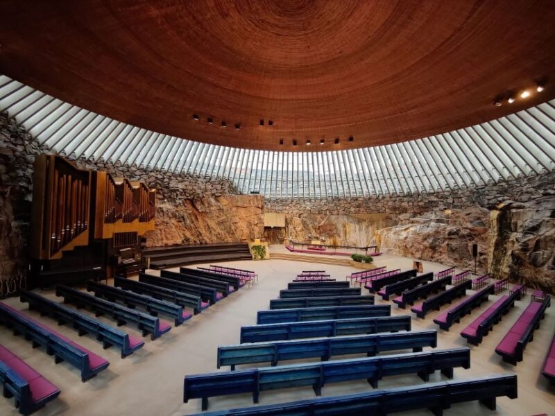 Helsinki: Temppeliaukio Church Entrance Ticket - The Architecture and Atmosphere
