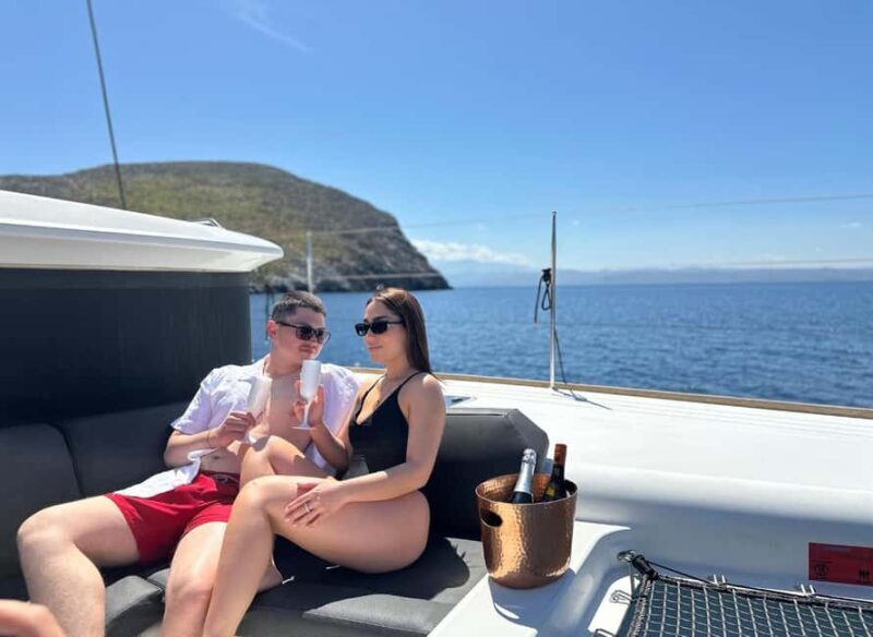 Heraklion Luxury Sailing Catamaran Dia Island | Gourmet Menu - FAQ